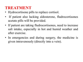 Addison's Disease ppt | PPTX