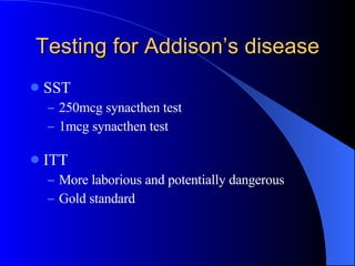 Addison’s Disease | PPT