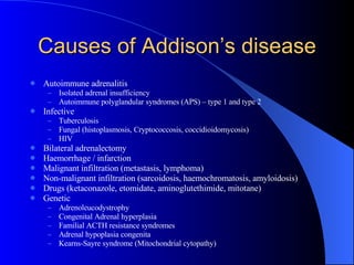 Addison’s Disease | PPT