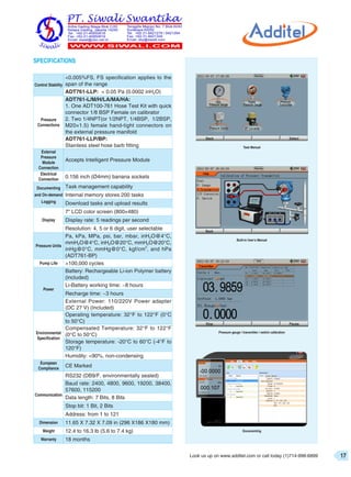 Katalog Additel 2018 | PDF