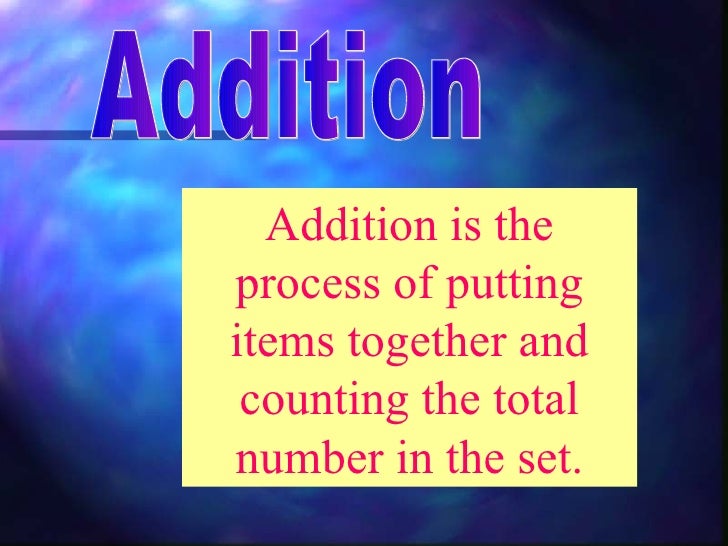 Introduction to Addition
