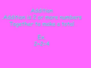 Addition | PPT