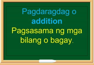 MATHEMATICS- TOPIC ADDITION FOR KINDERGARTEN | PPT