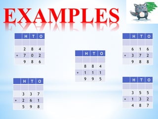 Addition 3 digit | PPTX