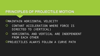 projectile motion in 9th grade 3rd quarter | PPT