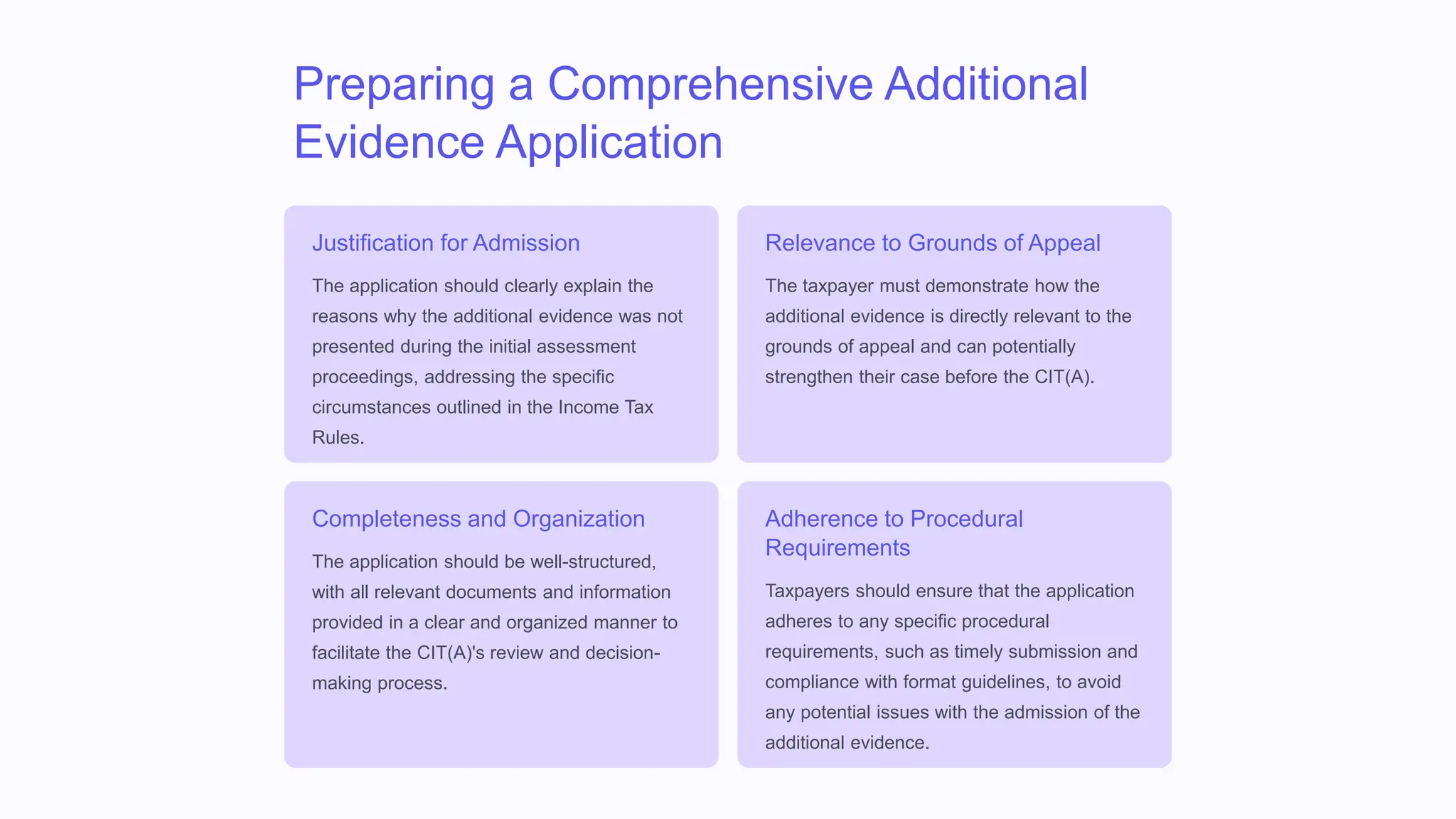 Additional evidence before CIT(A).pptx article | PPTX
