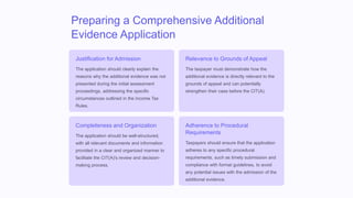 Additional evidence before CIT(A).pptx article | PPTX
