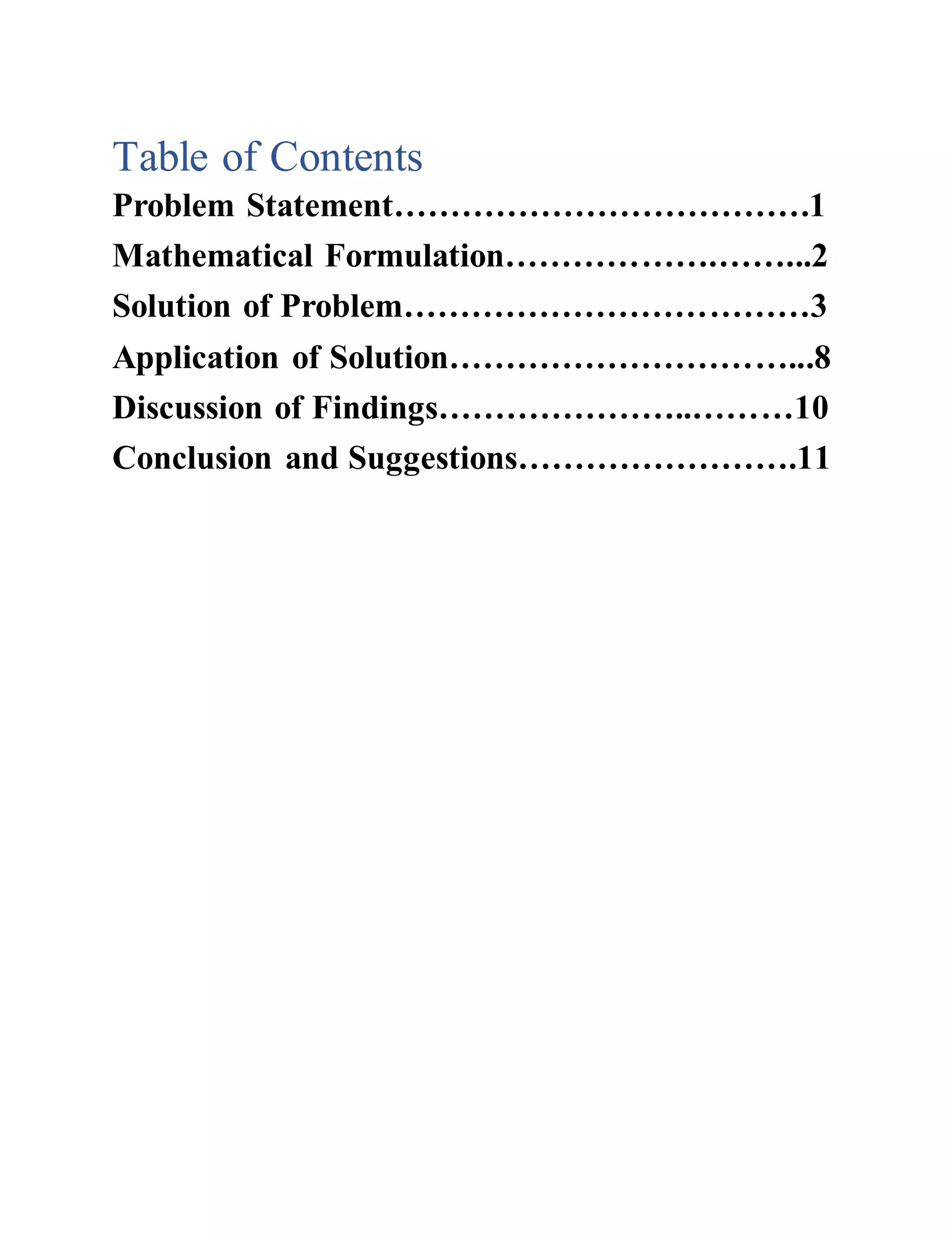 Additional Mathematics CSEC SBA Sample | DOCX