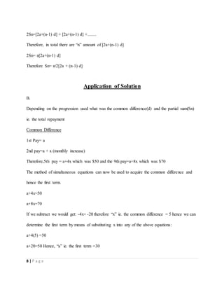 Additional Mathematics CSEC SBA Sample | DOCX