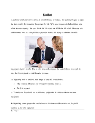 Additional Mathematics CSEC SBA Sample | DOCX