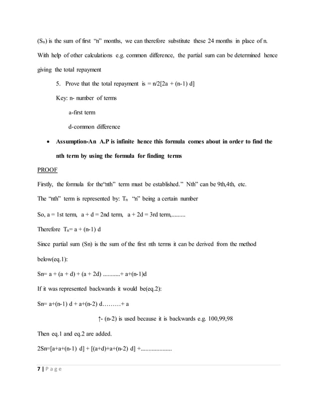 Additional Mathematics CSEC SBA Sample | DOCX | Physics | Science