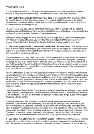 Additional Resources on Understanding the Gospel | DOC | Christianity ...