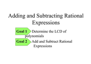 Addition and Substruction on Rational Expression notes.pdf