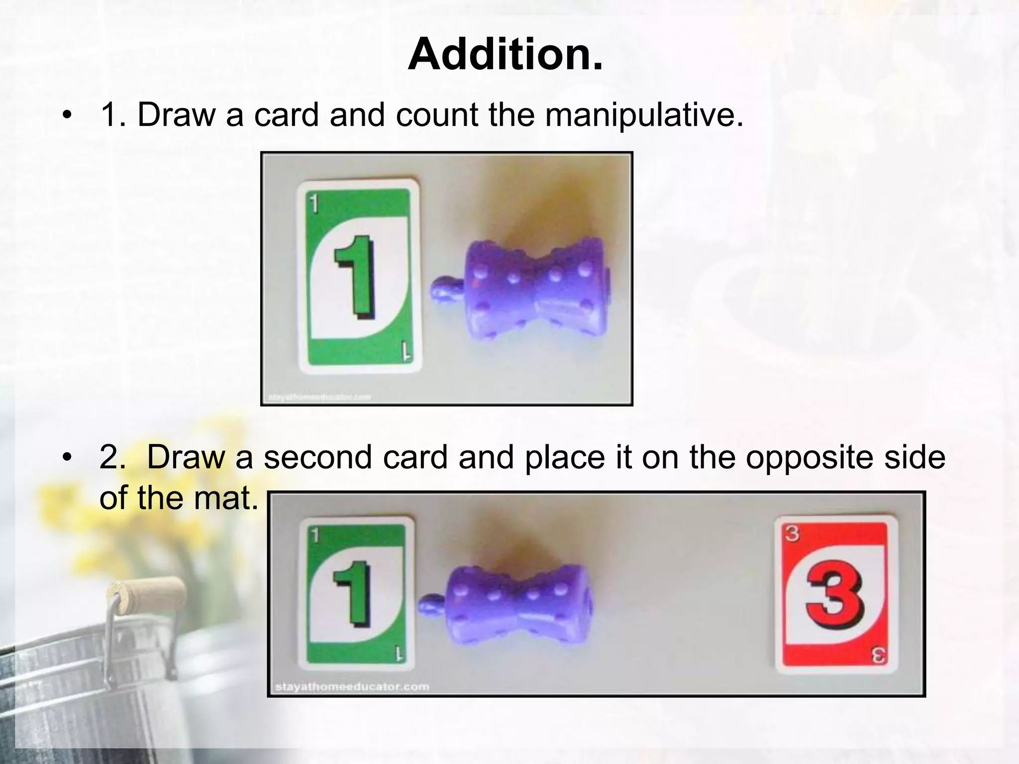 Addition and subtraction | PPTX