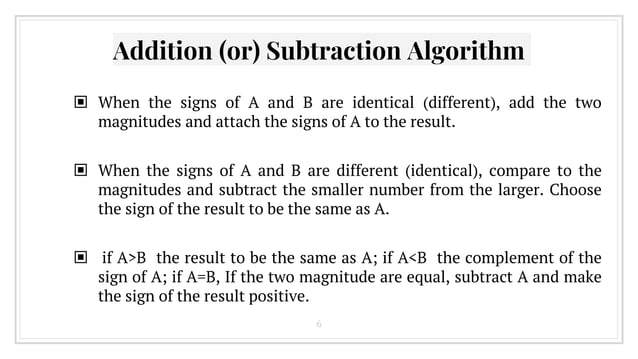 Hardware Implementation For Addition And Subtraction In Digital Hardware Ppt