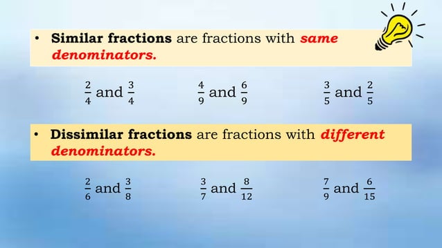 Addition and Subtraction of Similar and Dissimilar Fraction.pptx