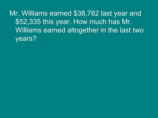 Addition And Subtraction Word Problems | PPT