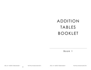 Addition Booklet.pdf