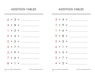 Addition Booklet.pdf