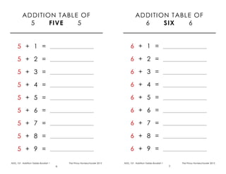 Addition Booklet.pdf
