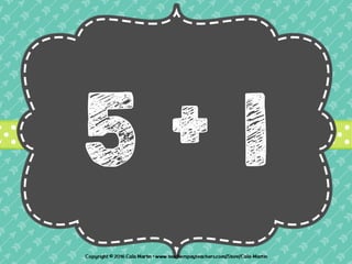 Addition Facts to 6 Slide Show | PDF