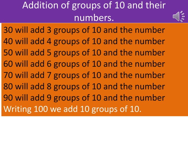 Addition groups of 10 | PPTX