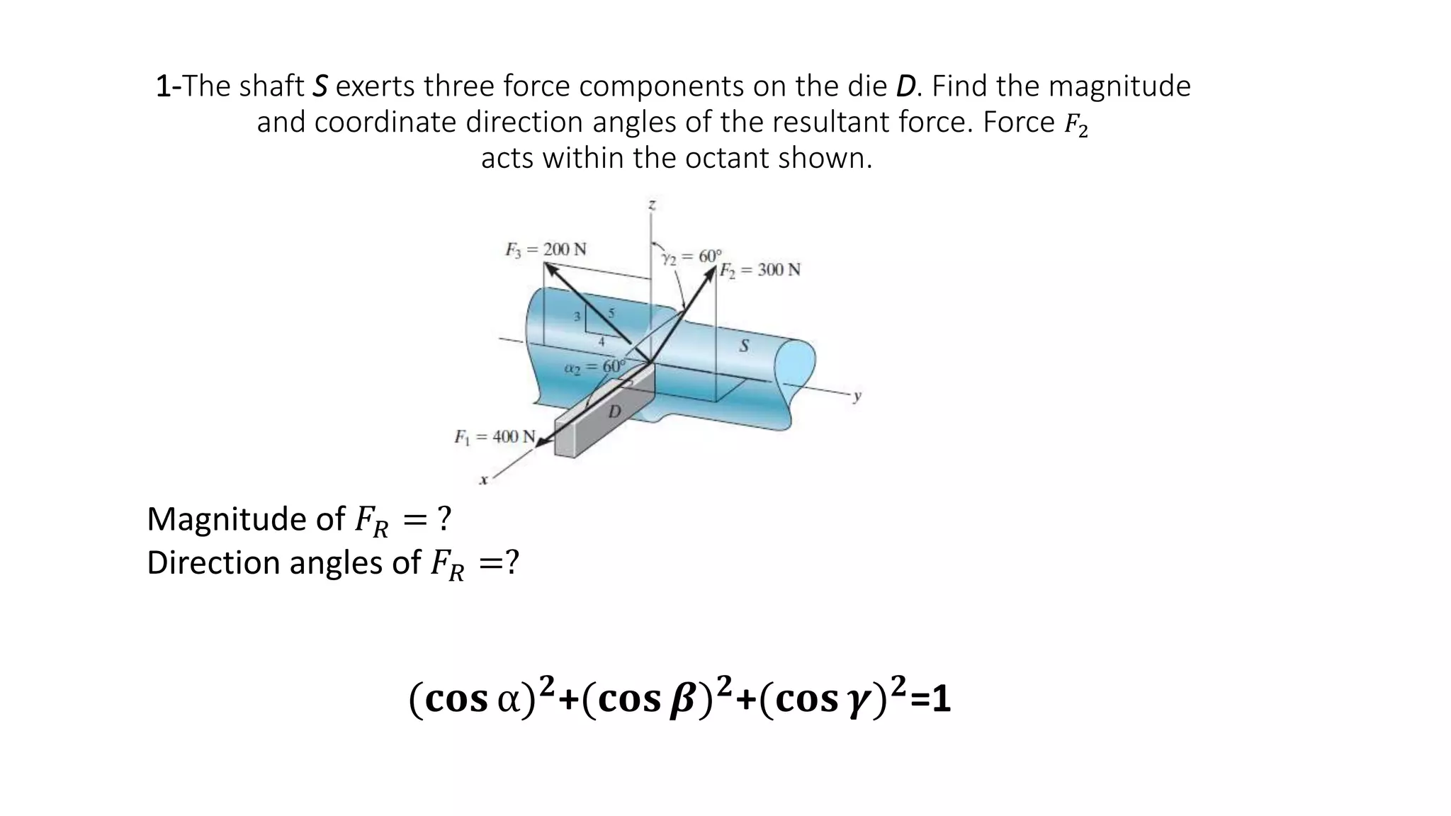 Addition of cartesian vectors | PPT