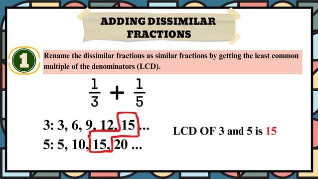 ADDITION OF FRACTIONS STEP BY STEP PROCESS | PDF | Homework and Study ...