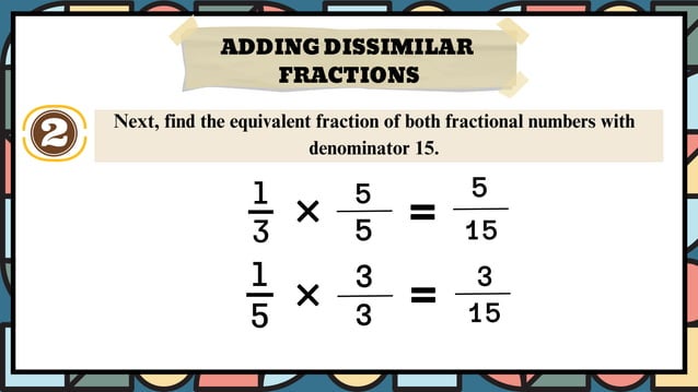 ADDITION OF FRACTIONS STEP BY STEP PROCESS | PDF | Homework and Study ...