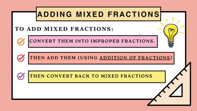 ADDITION OF FRACTIONS STEP BY STEP PROCESS | PDF | Homework and Study ...
