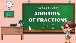 ADDITION OF FRACTIONS STEP BY STEP PROCESS | PDF