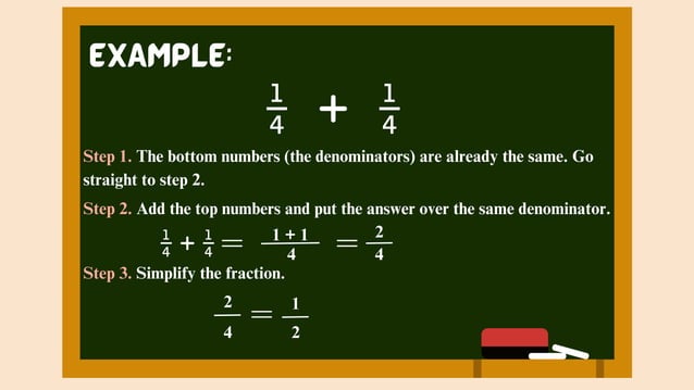 ADDITION OF FRACTIONS STEP BY STEP PROCESS | PDF | Homework and Study ...