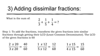 Addition of fractions and mixed numbers.pptx