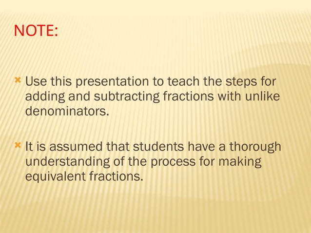 Addition of Fractions (PNSB).ppsx mathematics 5 | PPT