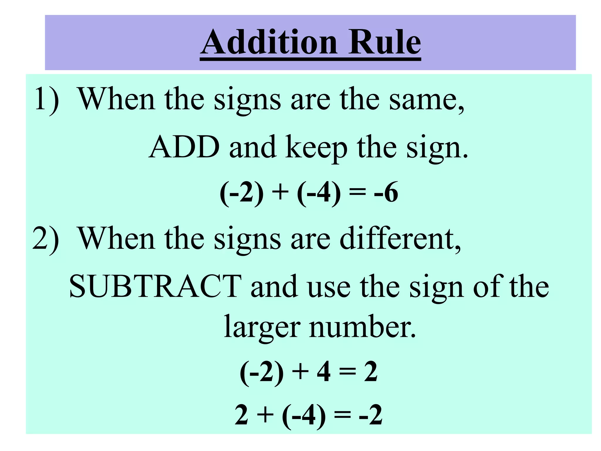 addition of integers.ppt
