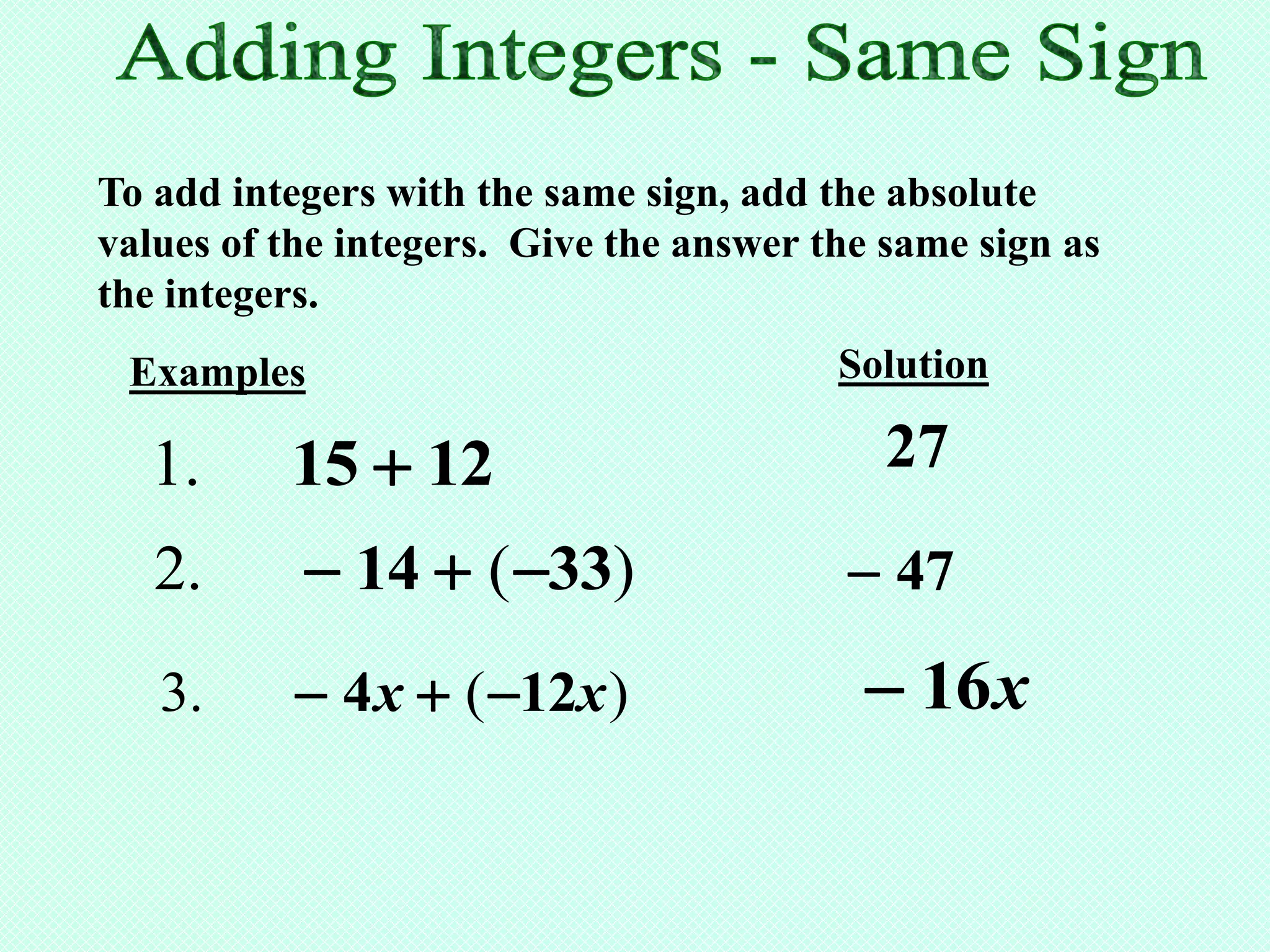 addition of integers.ppt