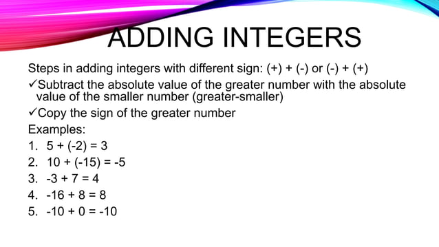 ADDITION OF INTEGERS PPT DEMO.pptx