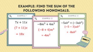 ADDITION OF POLYNOMIALS.pptx