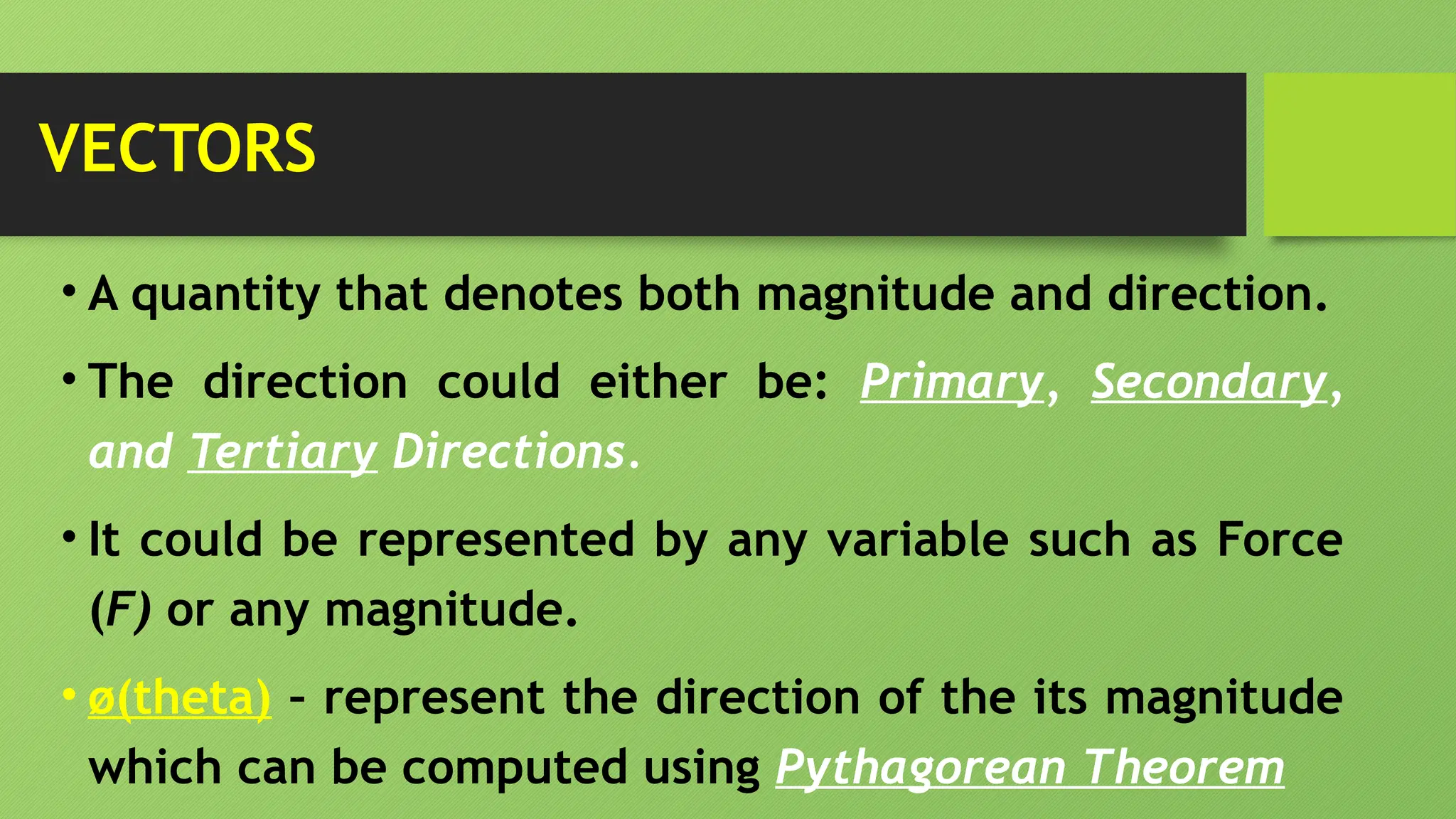 Addition of Vectors.pptx Advance Physics | PPTX