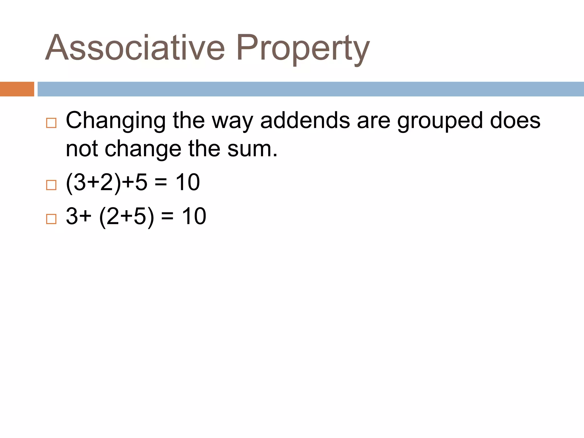 Addition property | PPT