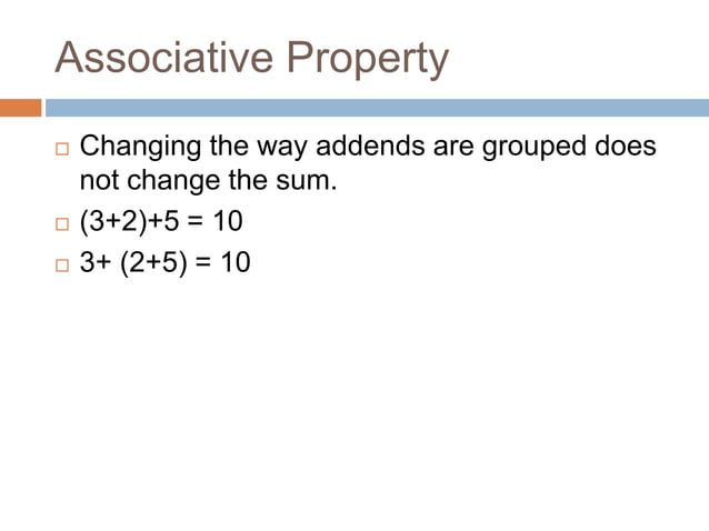 Addition property | PPTX