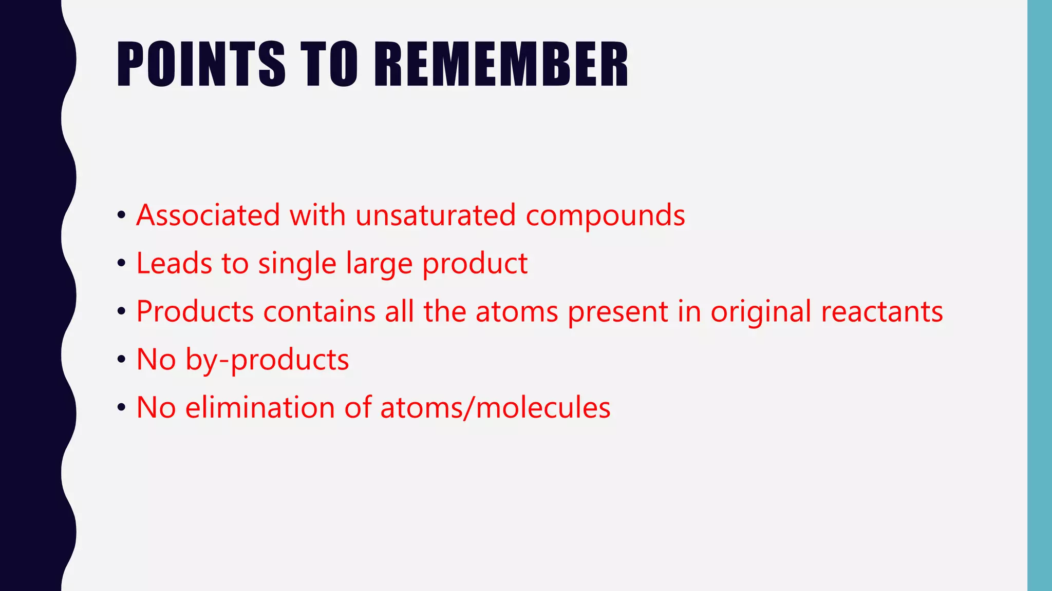 Addition reactions | PPT