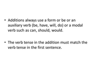 Additions | PPTX | Food & Drink