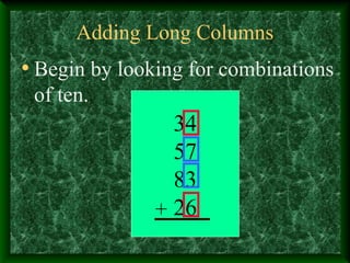 Addition shortcuts | PPT