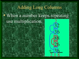 Addition shortcuts | PPT