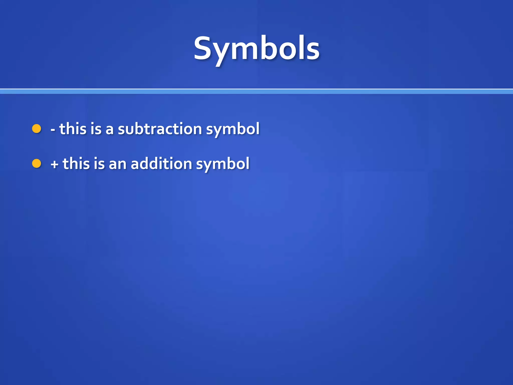 Addition&subtraction | PPT