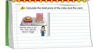 ADDITION & SUBTRACTION OF MONEY MATHEMATICS YEAR 2 | PPTX