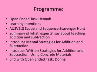 Addition subtraction pd | PPTX