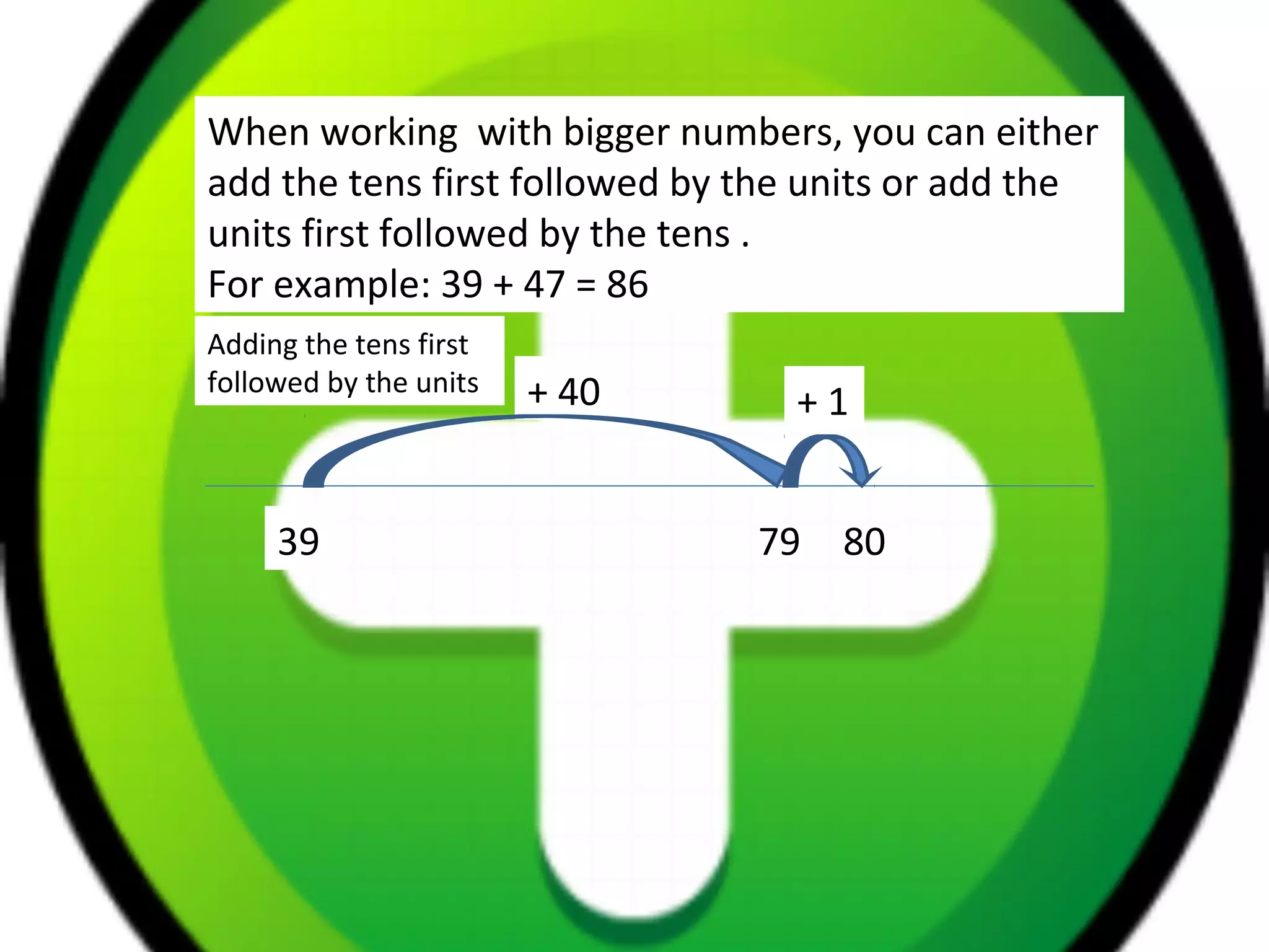 Addition Using A Number Line | PPT