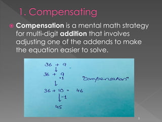 Addition with different strategies | PDF